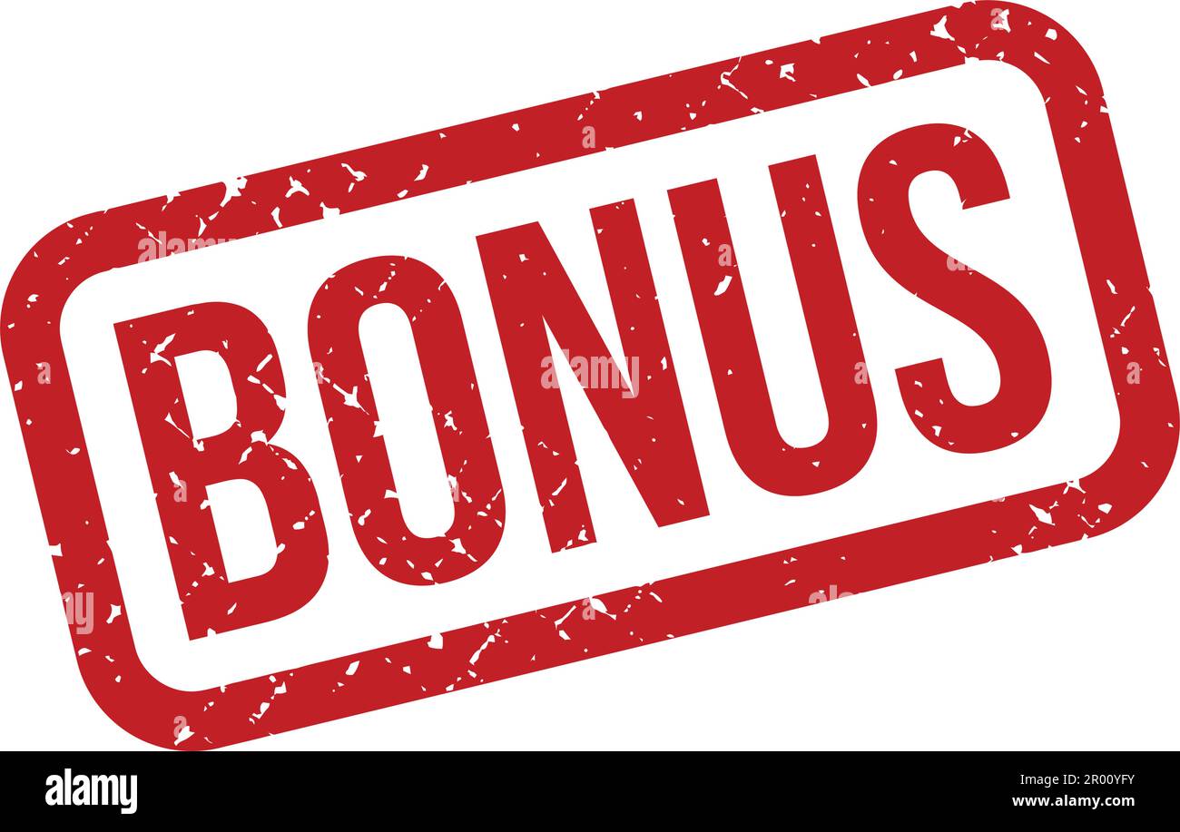 Bonus Rubber Grunge Stamp Seal Vector Illustration Stock Vector Image ...