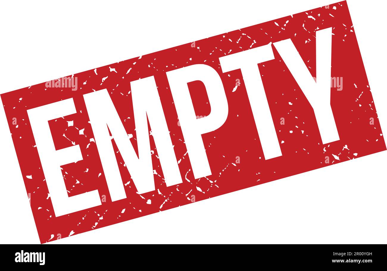 Empty Grunge Rubber Stamp On White Background, Vector Illustration ...