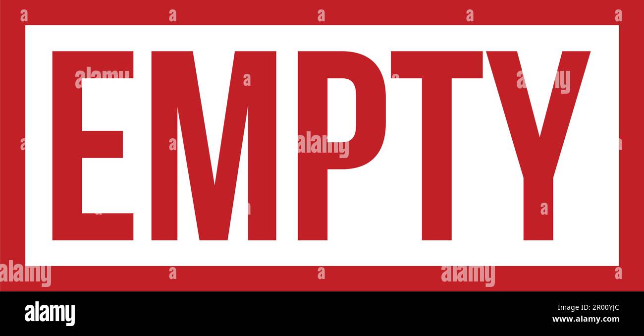 Empty Rubber Stamp On White Background, Vector Illustration Stock ...