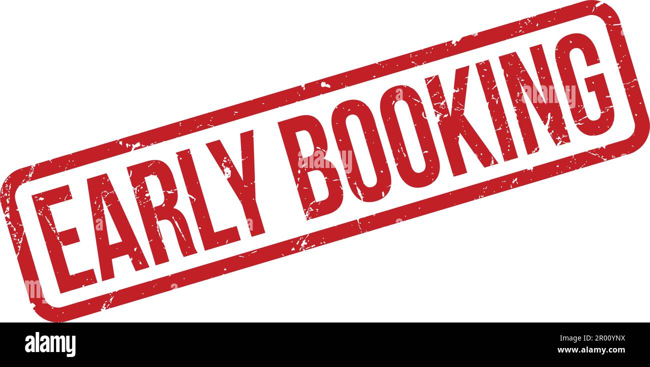 Early booking hi-res stock photography and images - Alamy