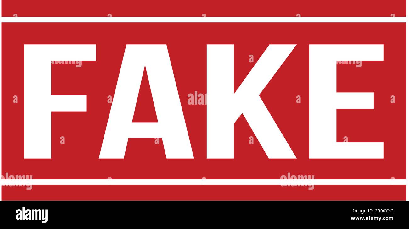 Fake Rubber Stamp. Fake Rubber Stamp Seal Vector Stock Vector Image ...