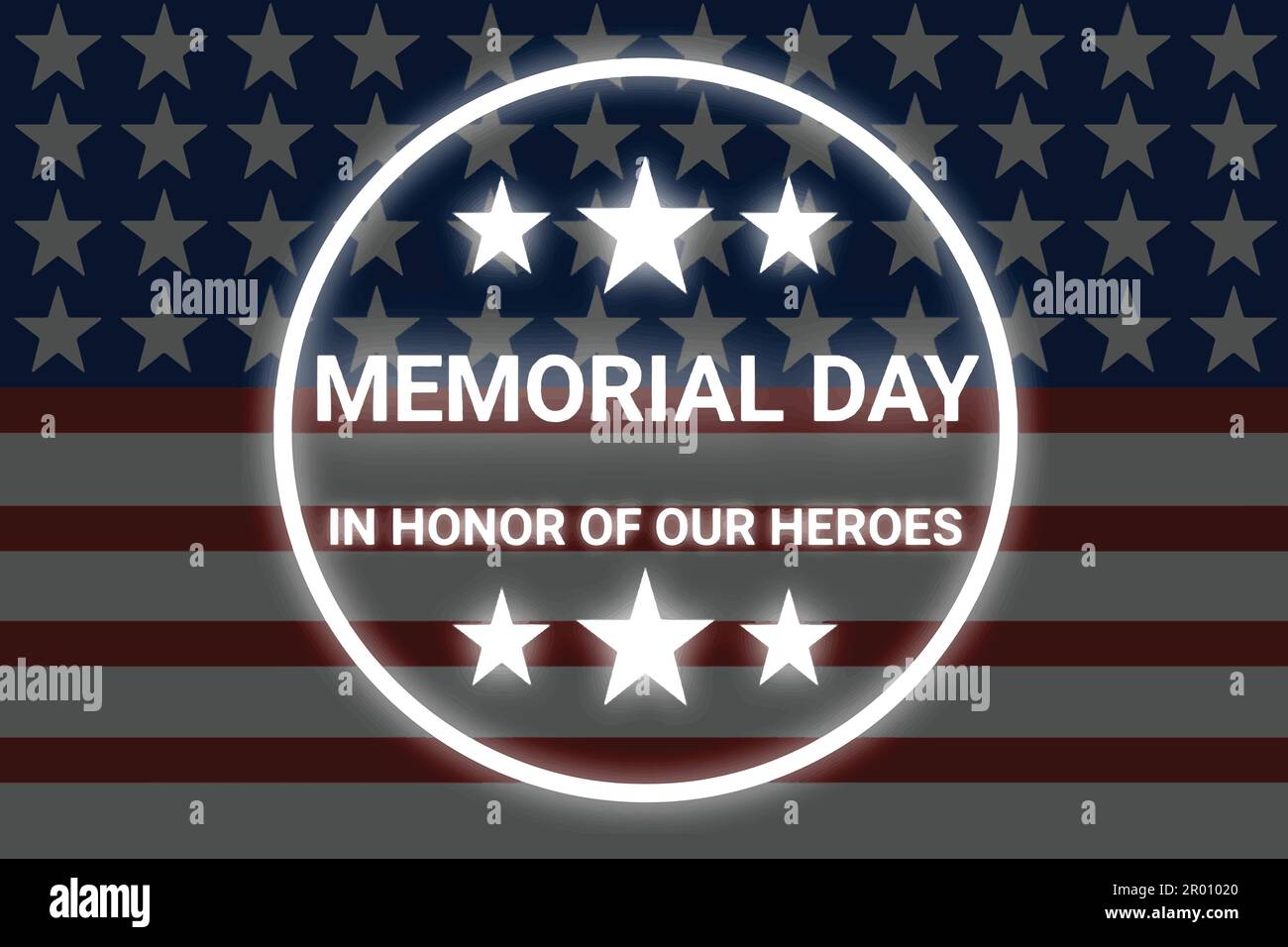 Memorial Day. In Honor Of Our Heroes. Usa memorial day celebration ...