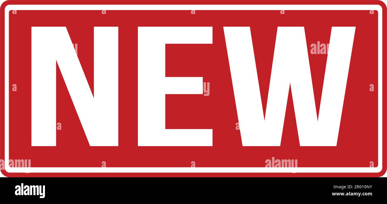 NEW Rubber Stamp. Red NEW Rubber Grunge Stamp Seal Vector Illustration ...