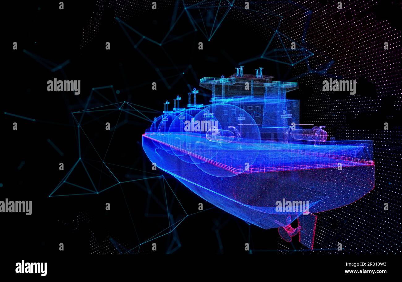 Gas tanker ship model hi-res stock photography and images - Alamy