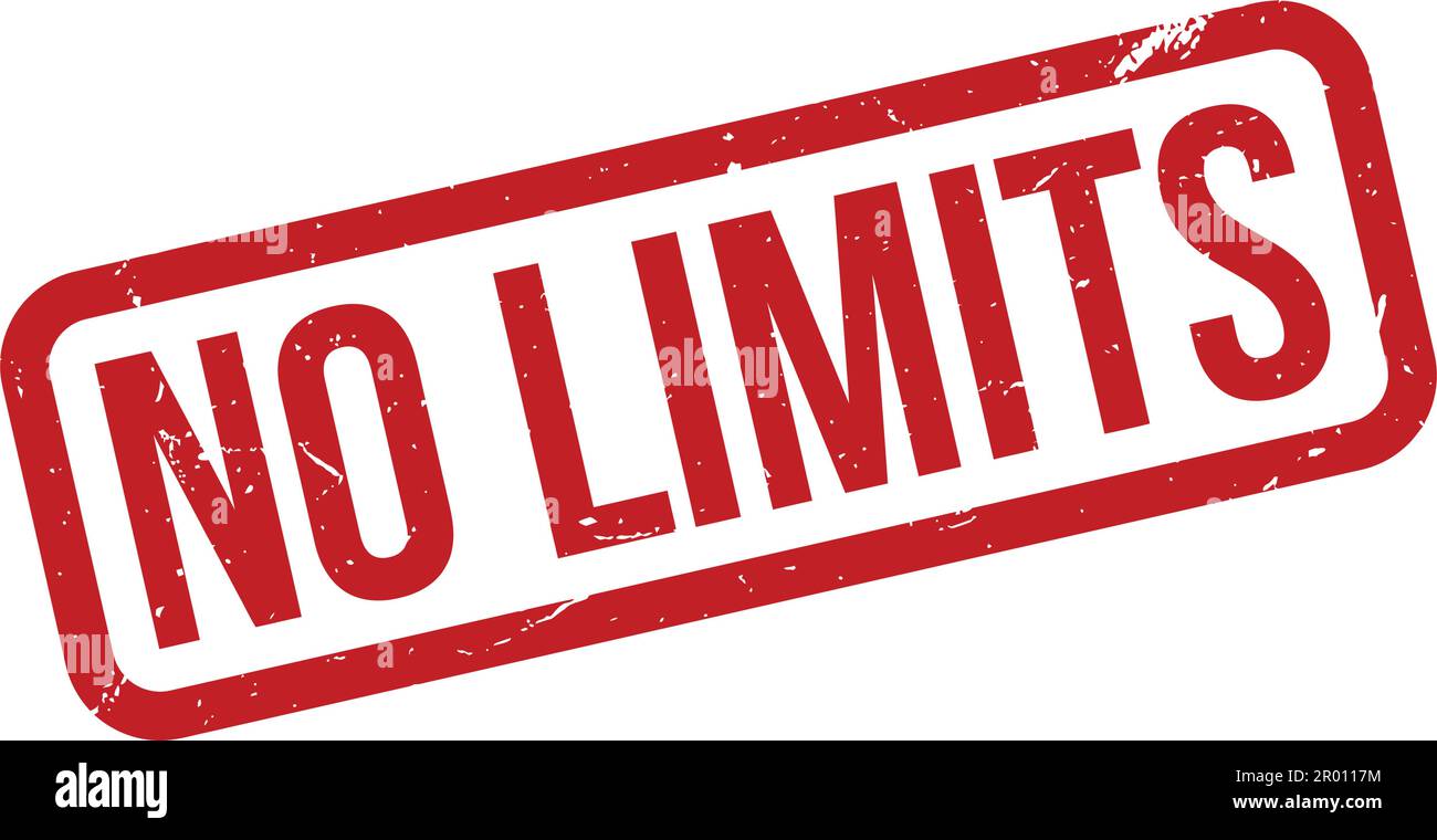 No limits sign concept illustration hi-res stock photography and images ...