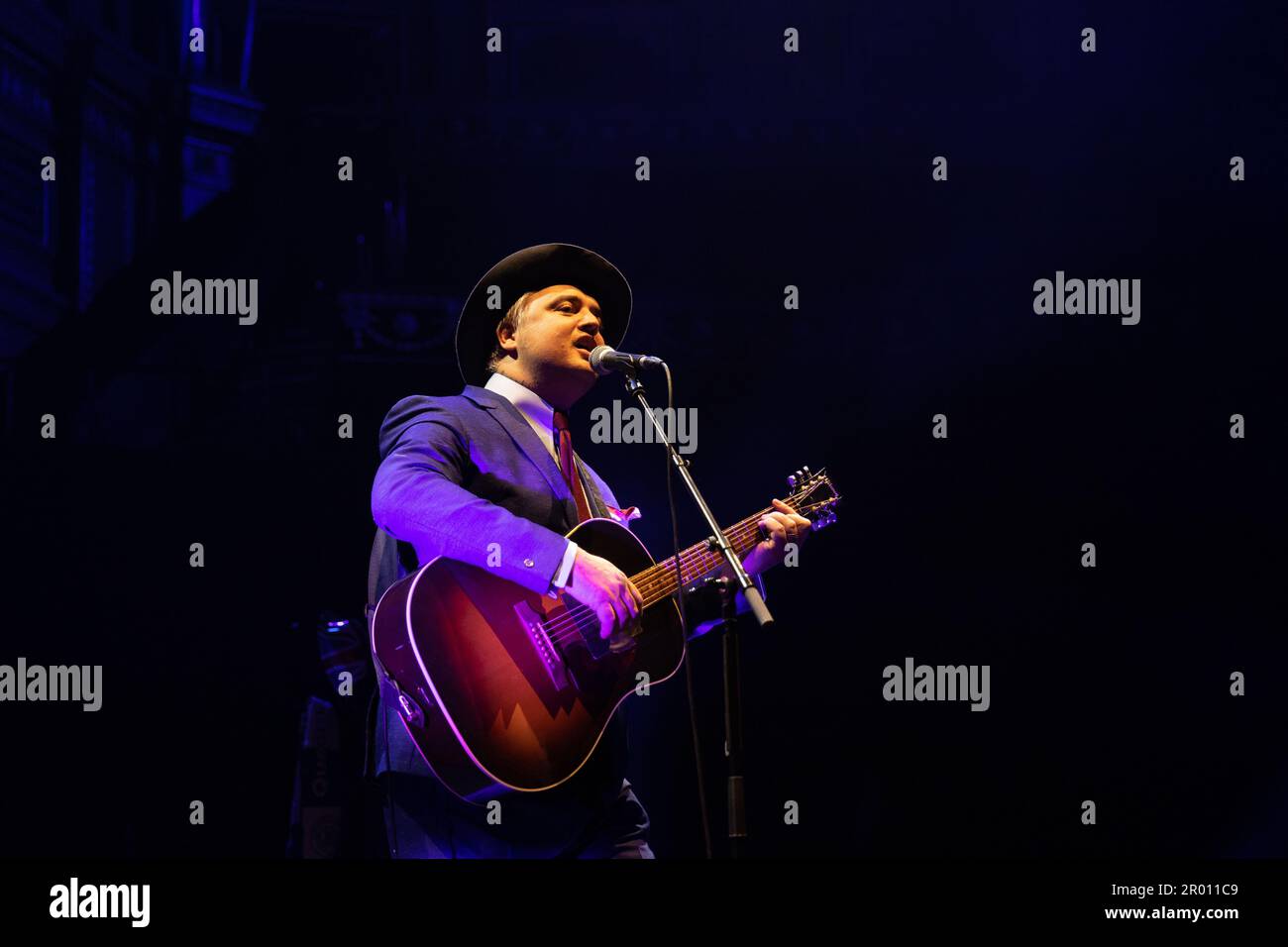 London,UK - Peter Doherty performs at the Royal Albert Hall 5th May ...