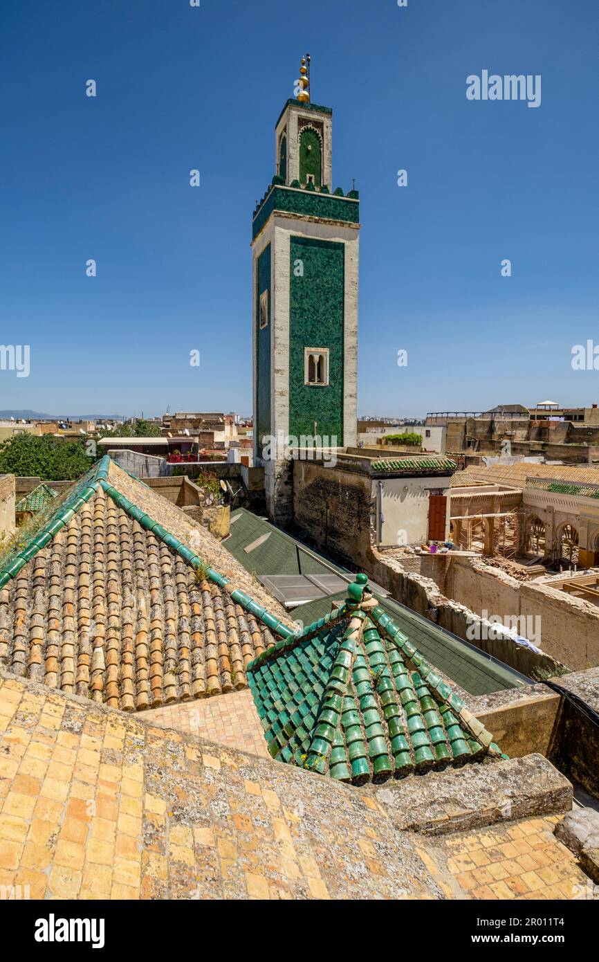 Madrasa Bou Inania, fundada por el sultán Abú Hassan Marini (1331-1351 ...