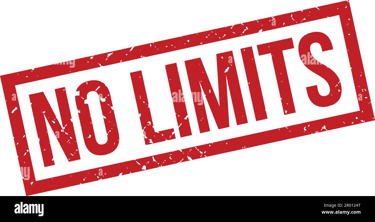 No limits sign concept illustration hi-res stock photography and images ...