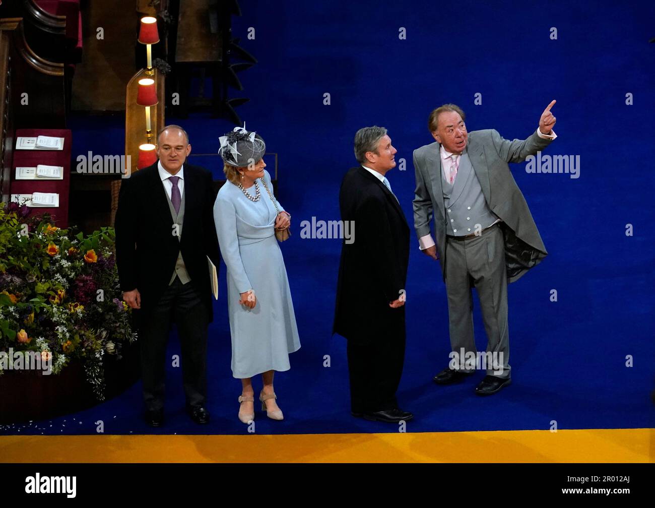 LibDem leader Sir Ed Davey, Labour leader Sir keir Starmer and Lord ...