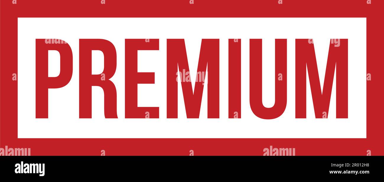 Premium Rubber Stamp. Premium Stamp Seal – Vector Stock Vector Image ...