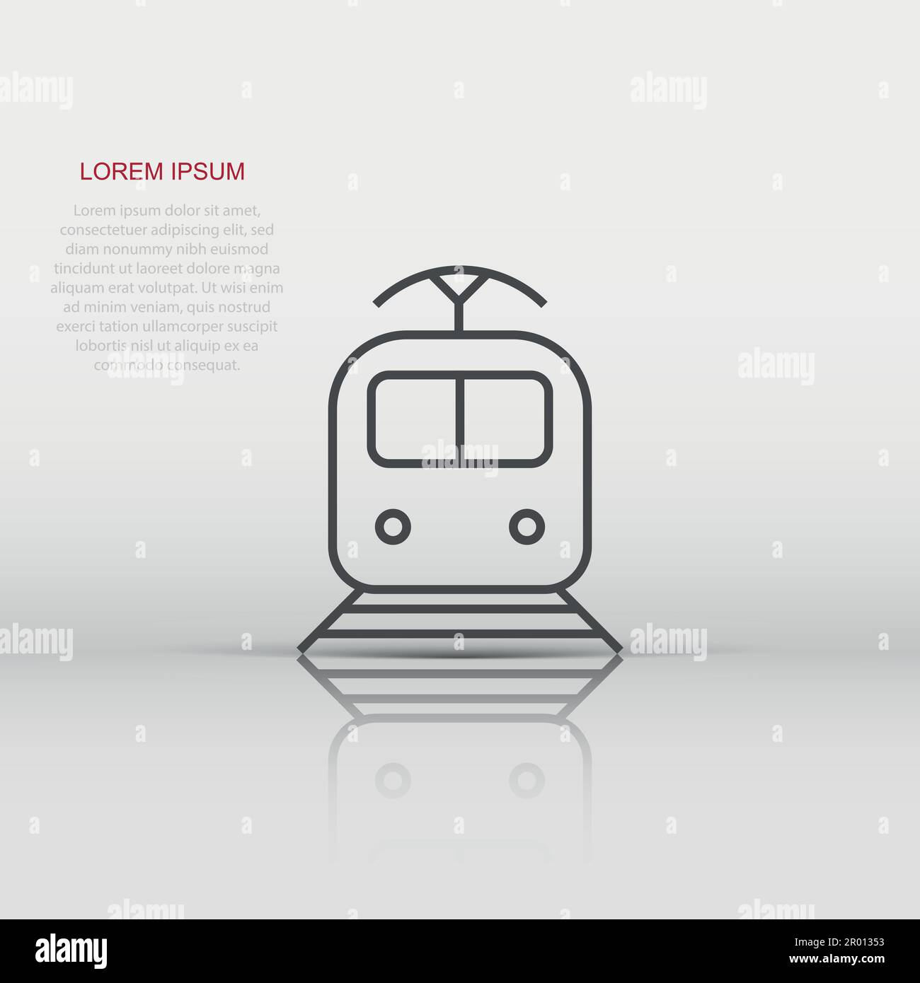 Train transportation icon. Vector illustration. Business concept train ...