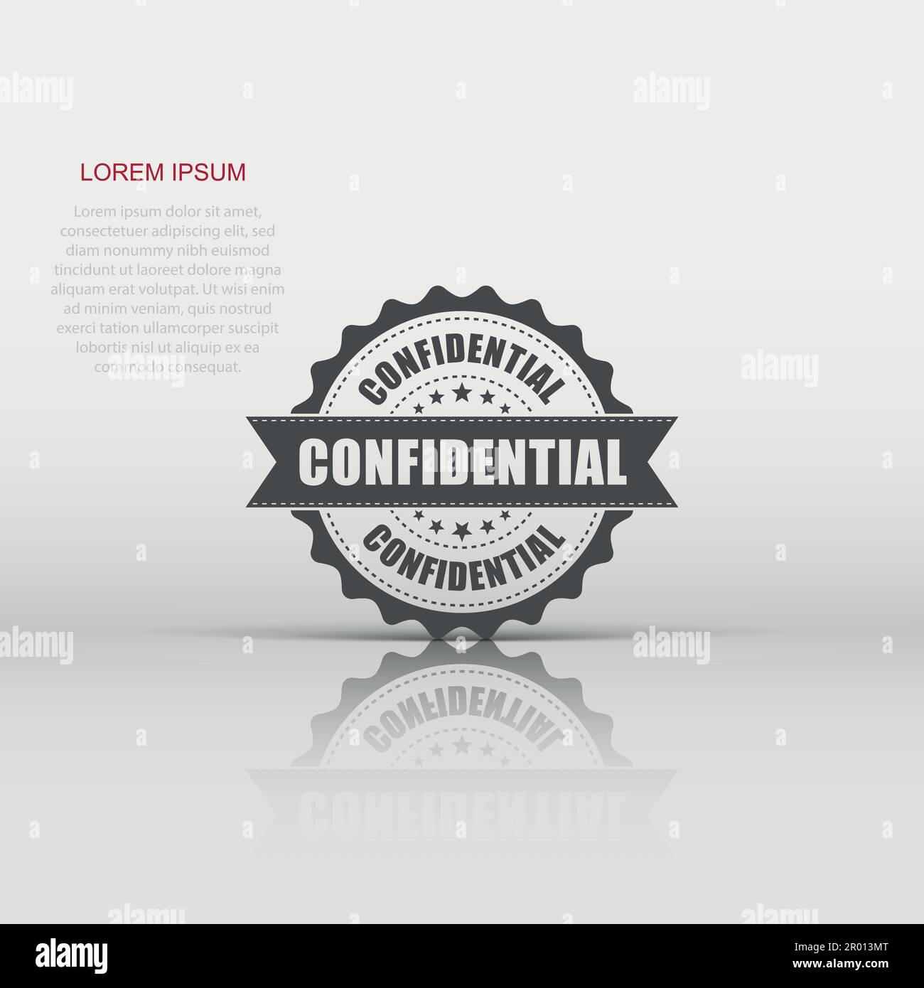 Confidential Stamp Vector Free