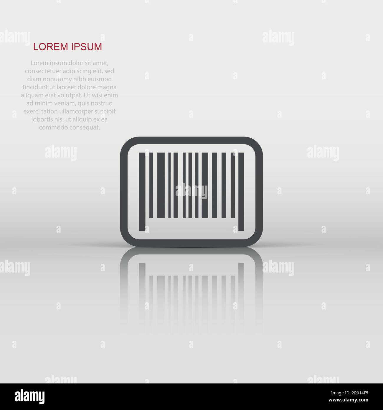 Barcode product distribution icon. Vector illustration. Business ...