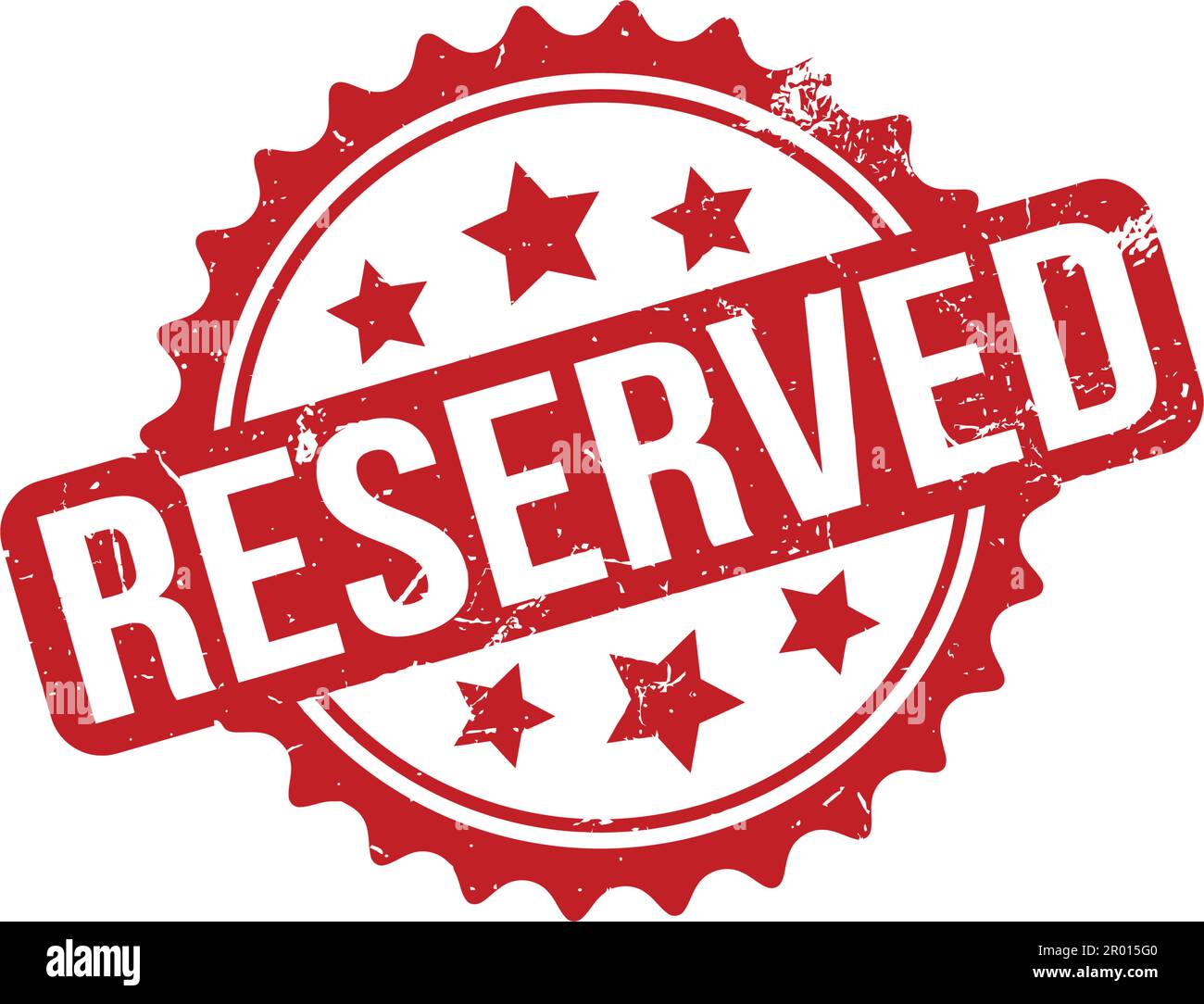 Reserved Rubber Stamp. Red Reserved Rubber Grunge Stamp Seal Vector Illustration - Vector Stock ...