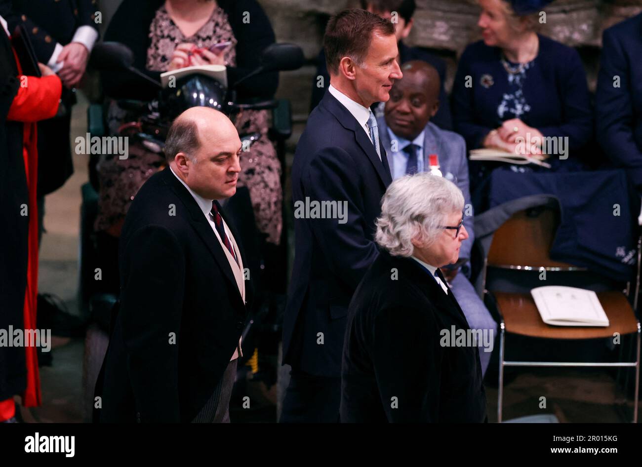 Secretary of State for Defence Ben Wallace and Chancellor of the ...