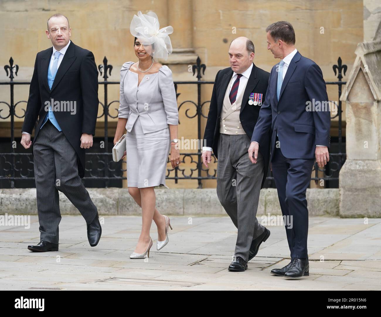 (left to right) Northern Ireland Secretary Chris Heaton-Harris, Home ...