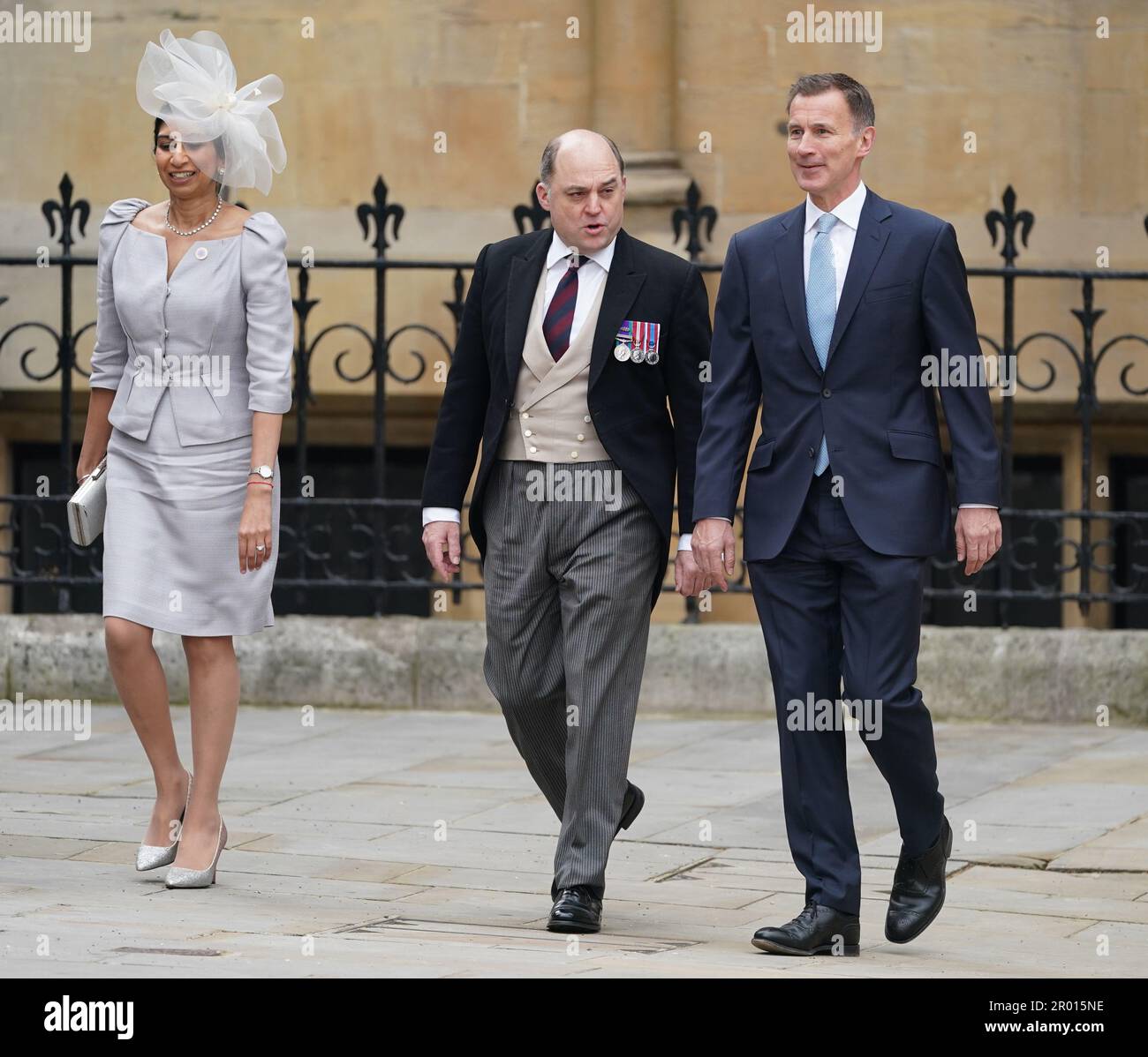 (left to right) Home Secretary Suella Braverman, Defence Secretary Ben ...