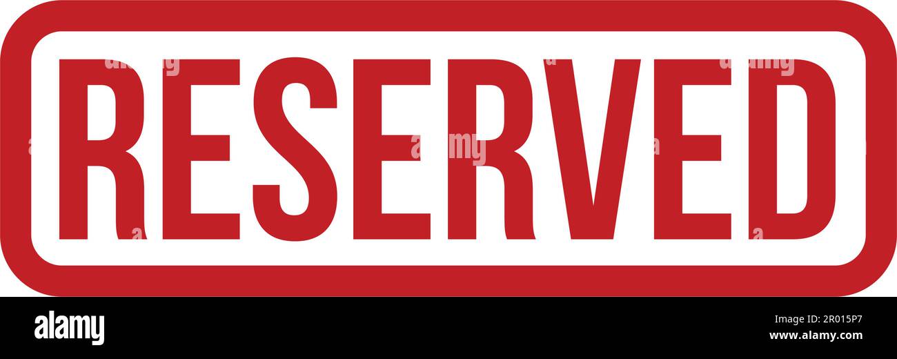 Reserved word background Stock Vector Images - Alamy