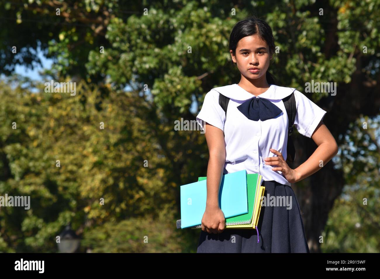Philippines school uniform hi-res stock photography and images - Alamy