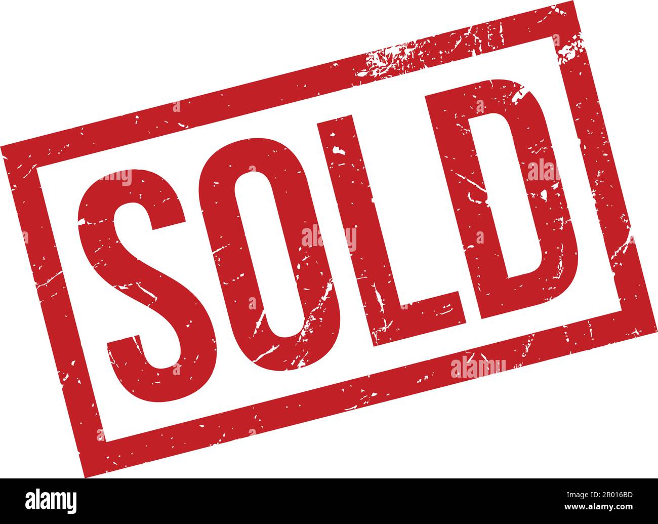 Sold Rubber Stamp. Red Sold Rubber Grunge Stamp Seal Vector ...