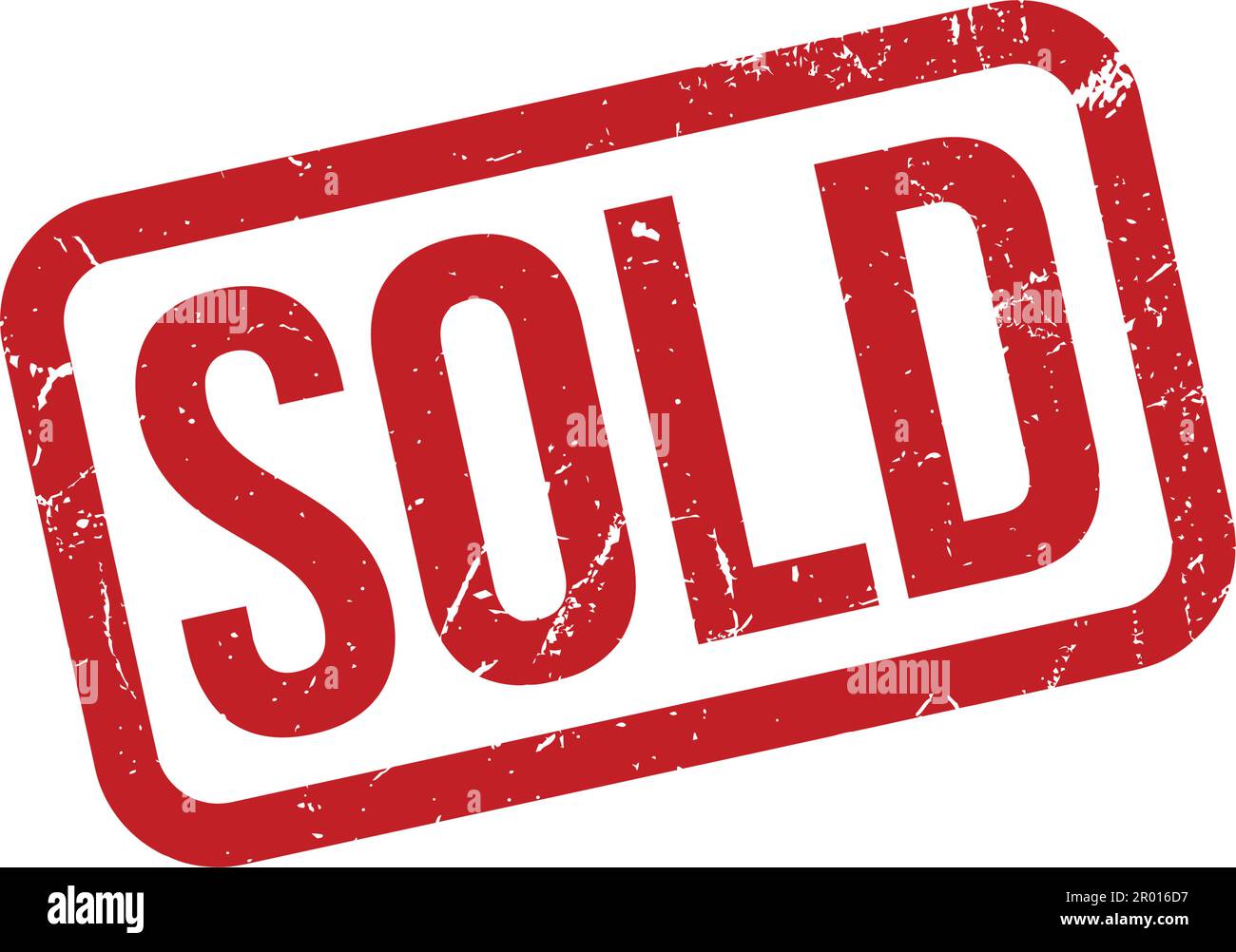 Sold Rubber Stamp. Red Sold Rubber Grunge Stamp Seal Vector ...