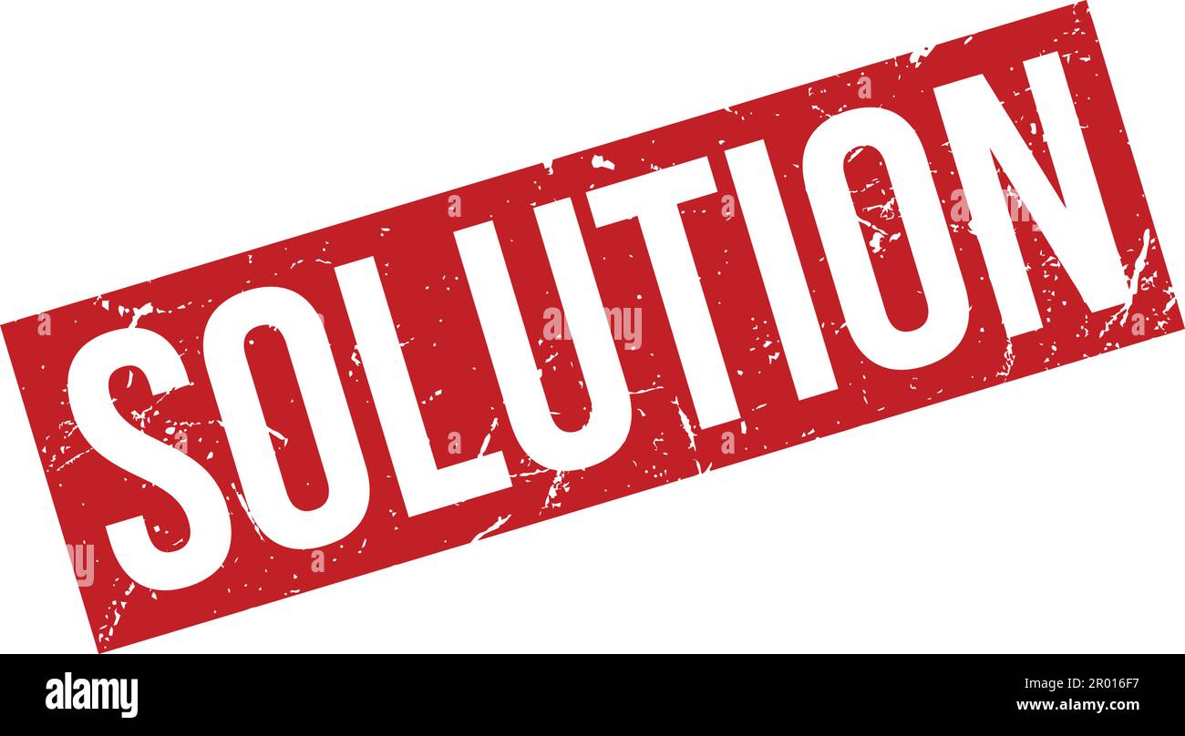 Solution Rubber Stamp. Red Solution Rubber Grunge Stamp Seal Vector ... Solution Rubber Stamp. Red Solution Rubber Grunge Stamp Seal Vector ...