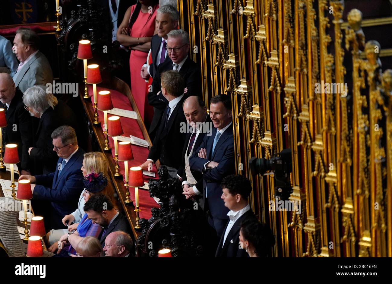 Health Secretary Steve Barclay, Levelling Up Secretary Michael Gove ...