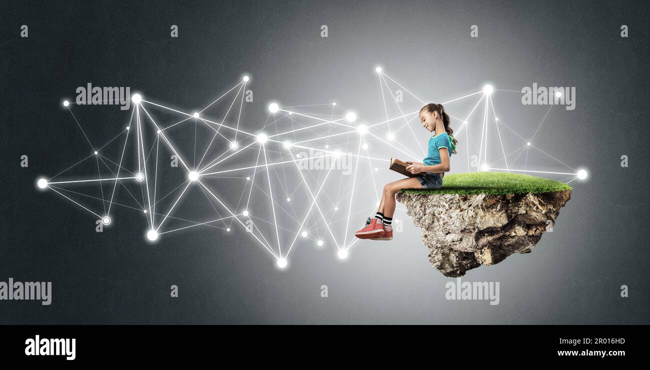 Idea of children Internet communication or online playing and ...