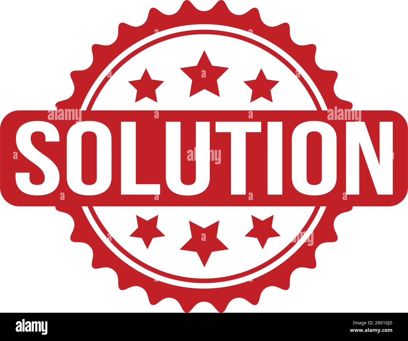 Solution Rubber Stamp. Red Solution Rubber Grunge Stamp Seal Vector ...