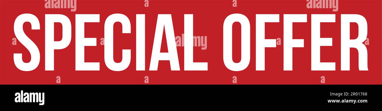 Red Special Offer Rubber Stamp – Vector Stock Vector Image & Art - Alamy