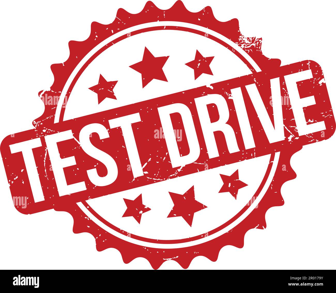 Test Drive Rubber Stamp. Red Test Drive Rubber Grunge Stamp Seal Vector ...
