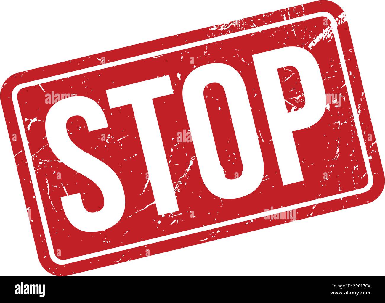 Stop Rubber Stamp. Red Stop Rubber Grunge Stamp Seal Vector ...