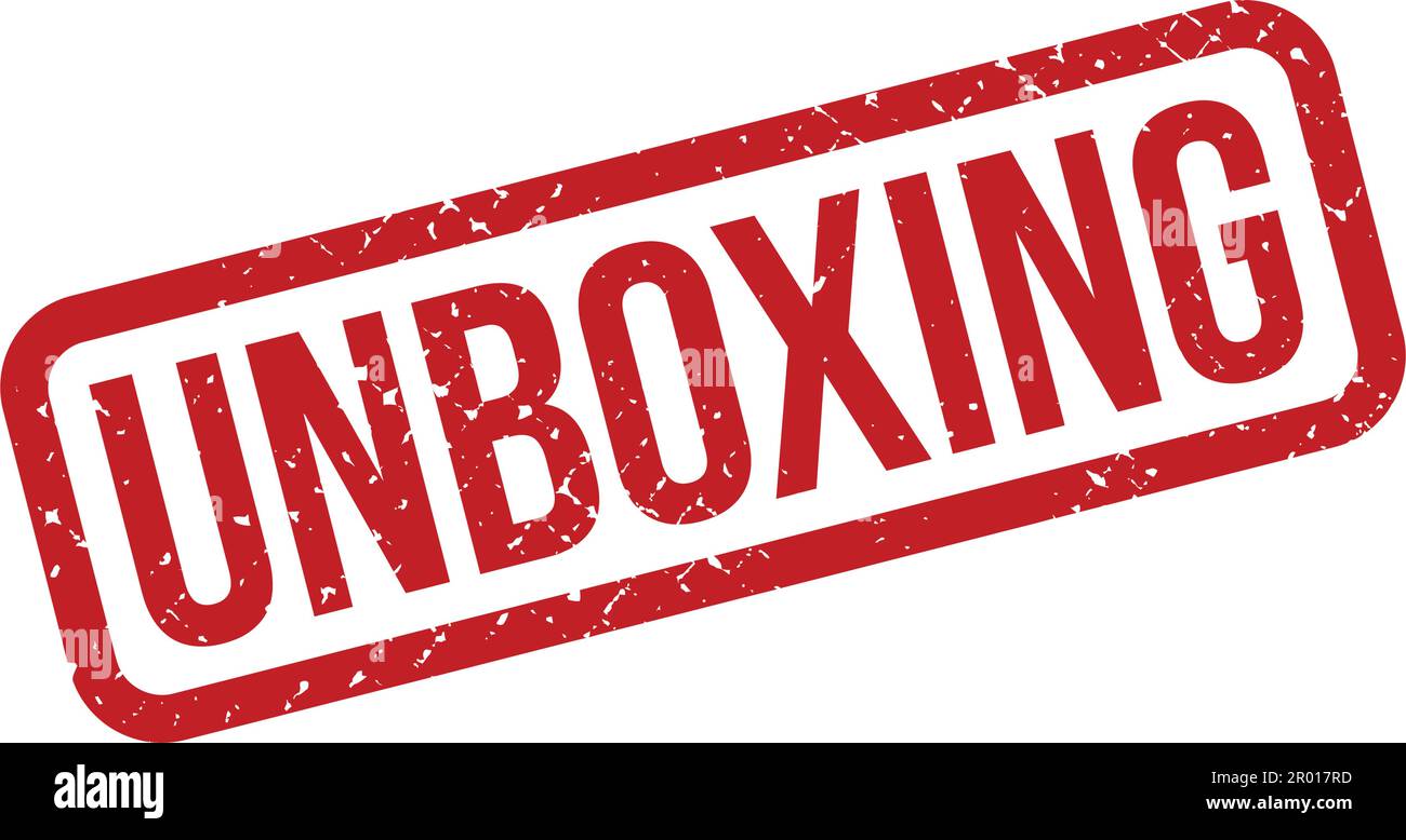 Unboxing text Stock Vector Images - Alamy