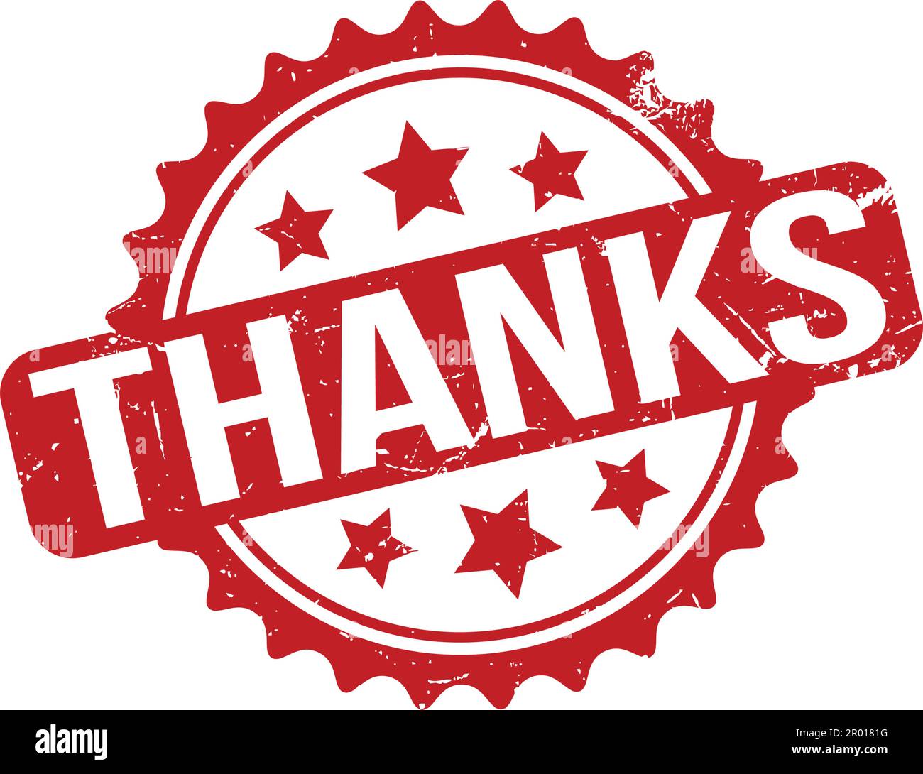 Thanks Rubber Stamp. Red Thanks Rubber Grunge Stamp Seal Vector ...