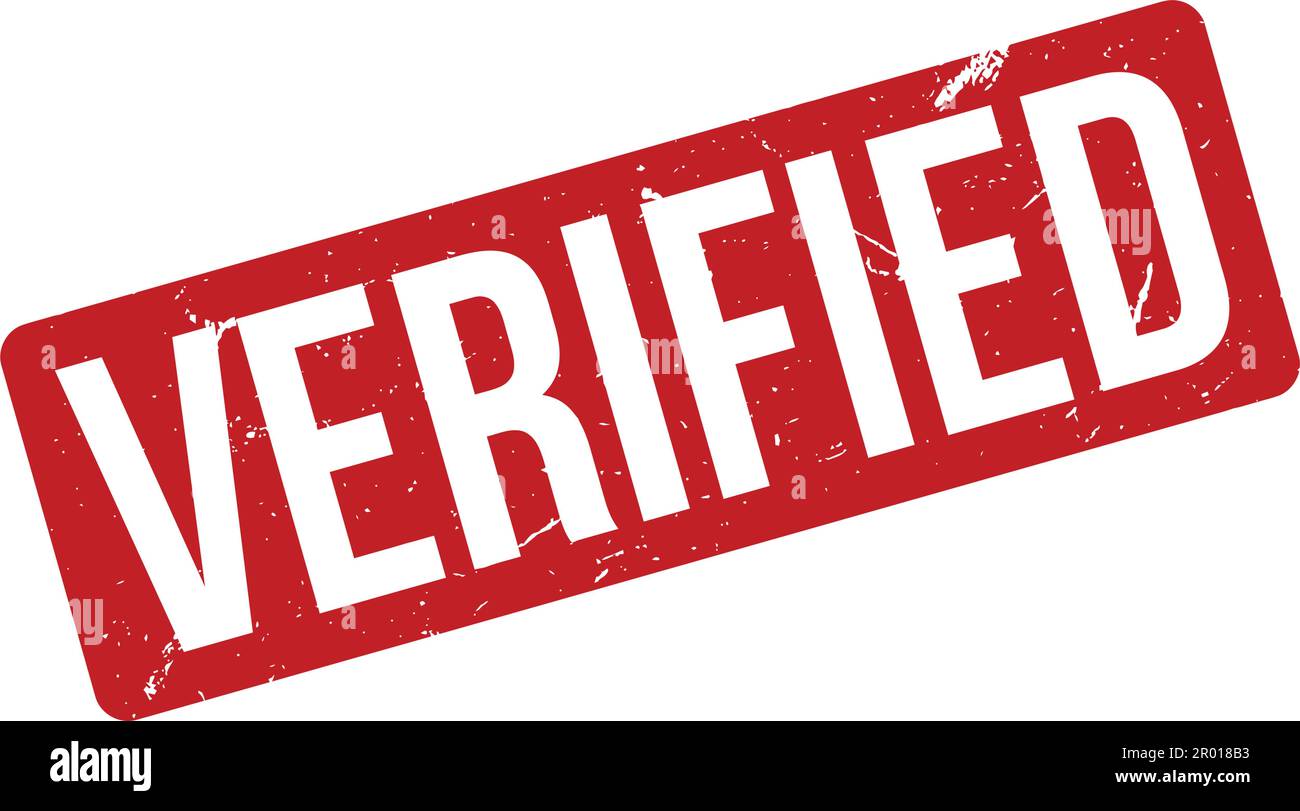 Verified Rubber Grunge Stamp Seal Vector Illustration - Vector Stock ...