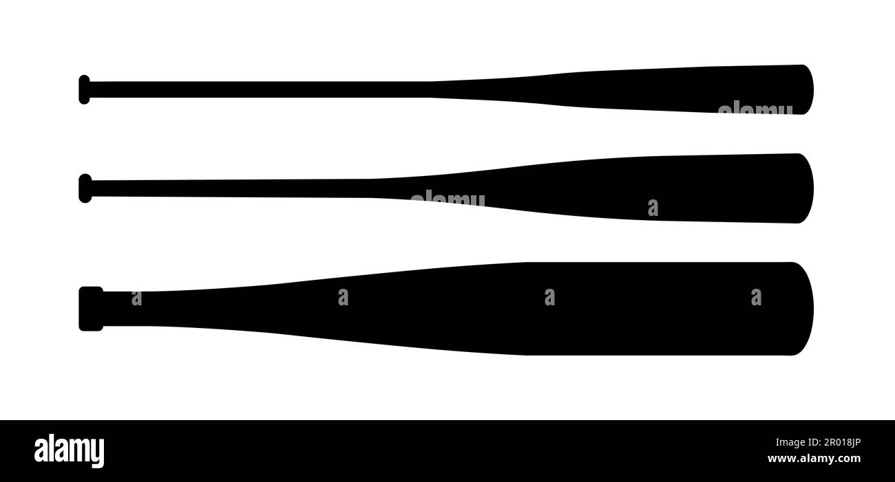 Baseball bat vector icon Stock Vector Image & Art - Alamy