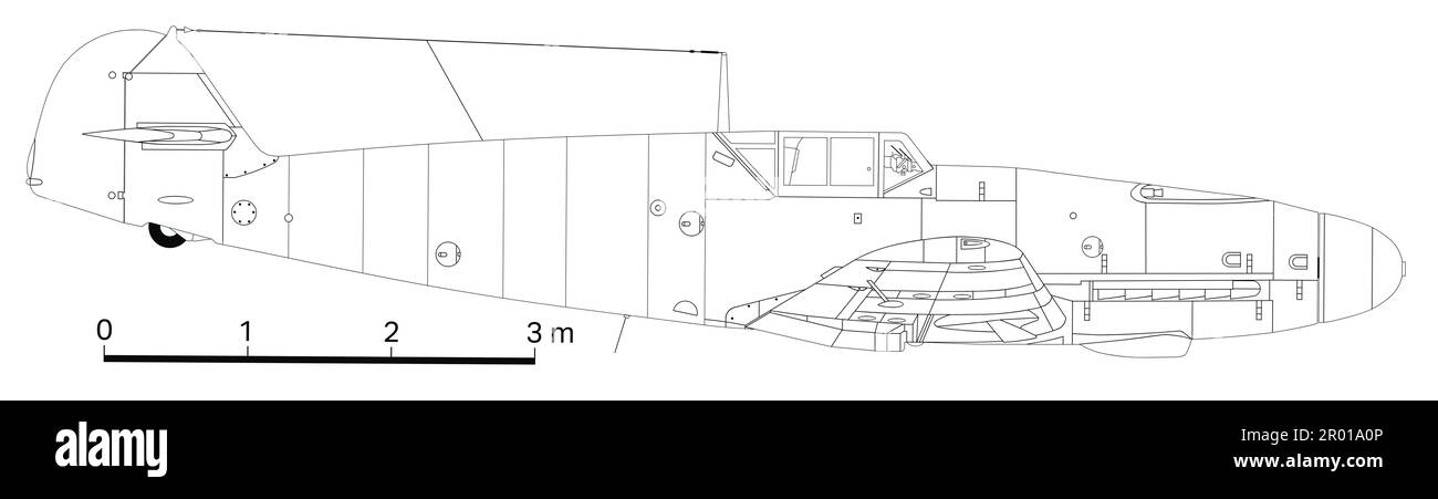 Messerschmitt Bf 109G-2 Stock Photo - Alamy