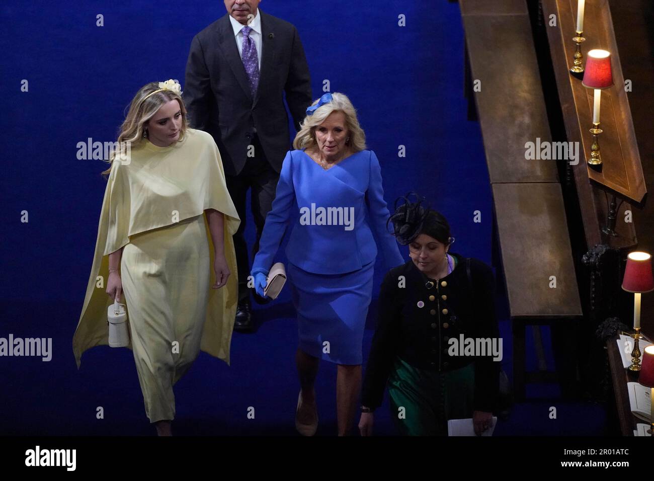 US First Lady Jill Biden, and her granddaughter Finnegan arrive at ...
