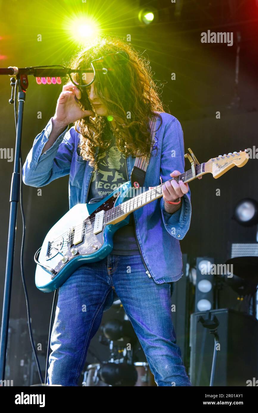 Redondo Beach, California, May 5, 2023 - Kurt Vile performing on stage ...