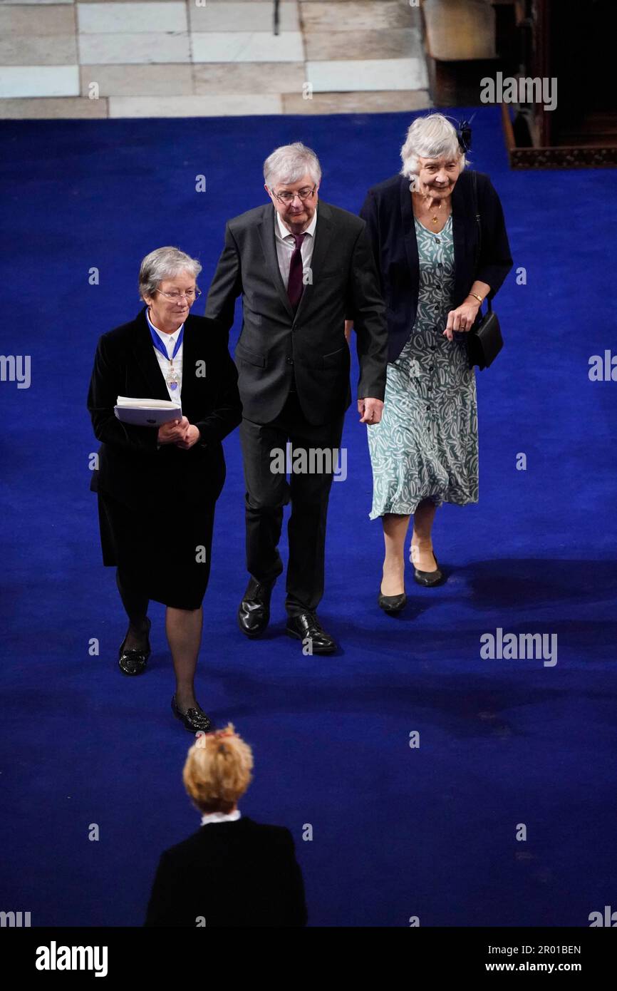 First minister of Wales Mark Drakeford at the coronation of King ...