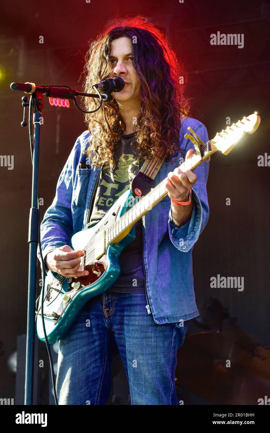 Redondo Beach, California, May 5, 2023 - Kurt Vile performing on stage ...