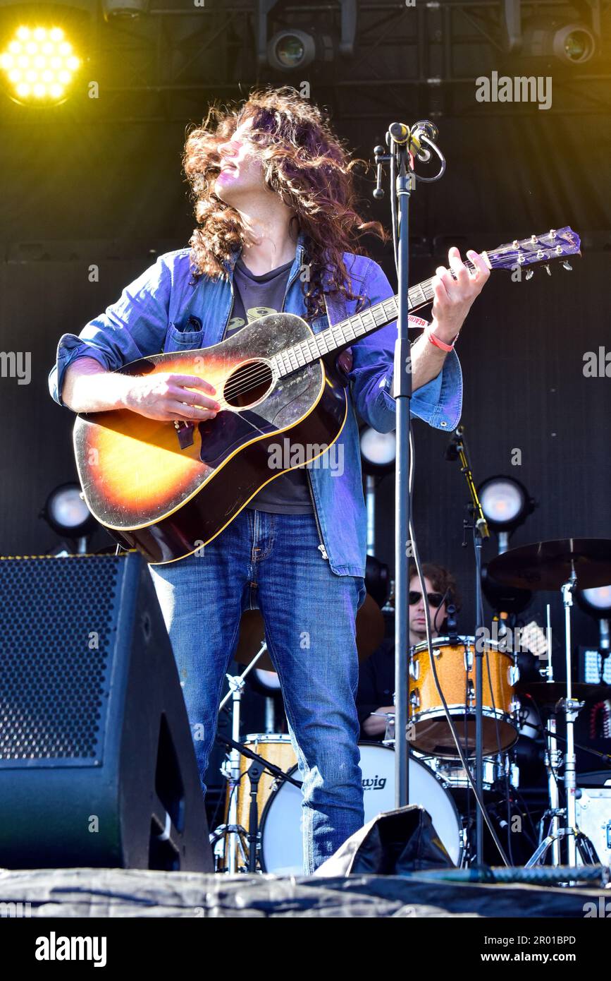 Redondo Beach, California, May 5, 2023 - Kurt Vile performing on stage ...