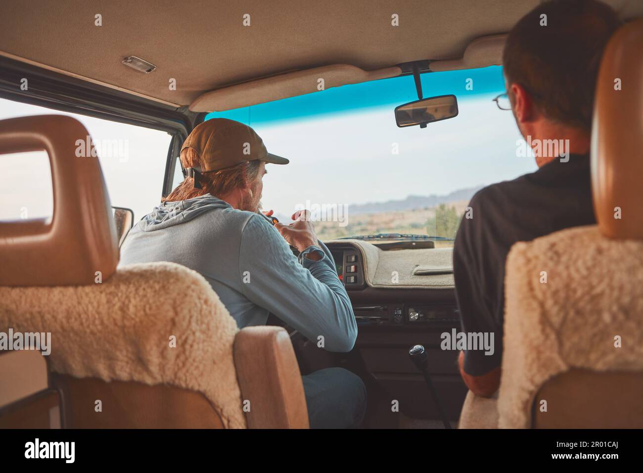 Two men smoking hi-res stock photography and images - Alamy