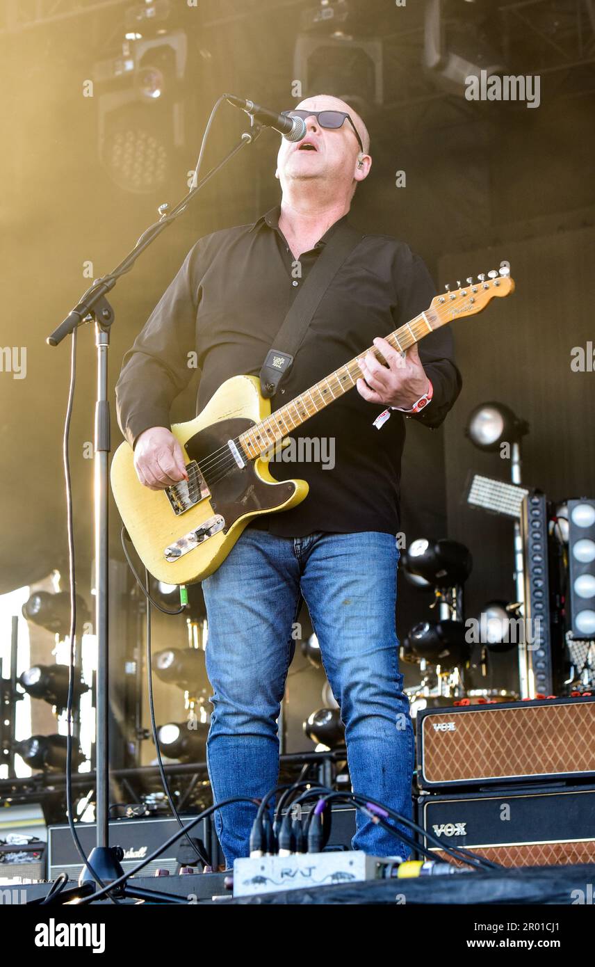 Redondo Beach, California, May 5, 2023 - The Pixies Performing on stage ...
