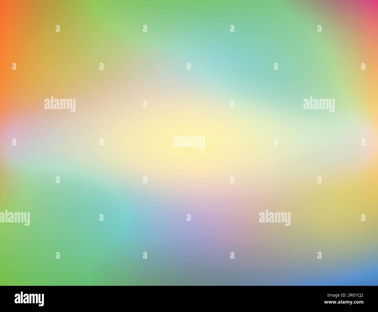 Abstract blurred gradient background in vibrant rainbow colors Stock ...