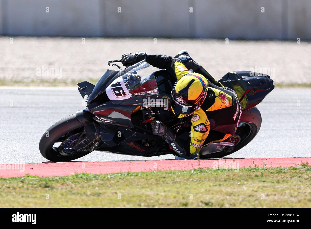 BARCELONA, SPAIN - MAY 05: Gabriele Ruiu from Italy of Bmax Racing team ...