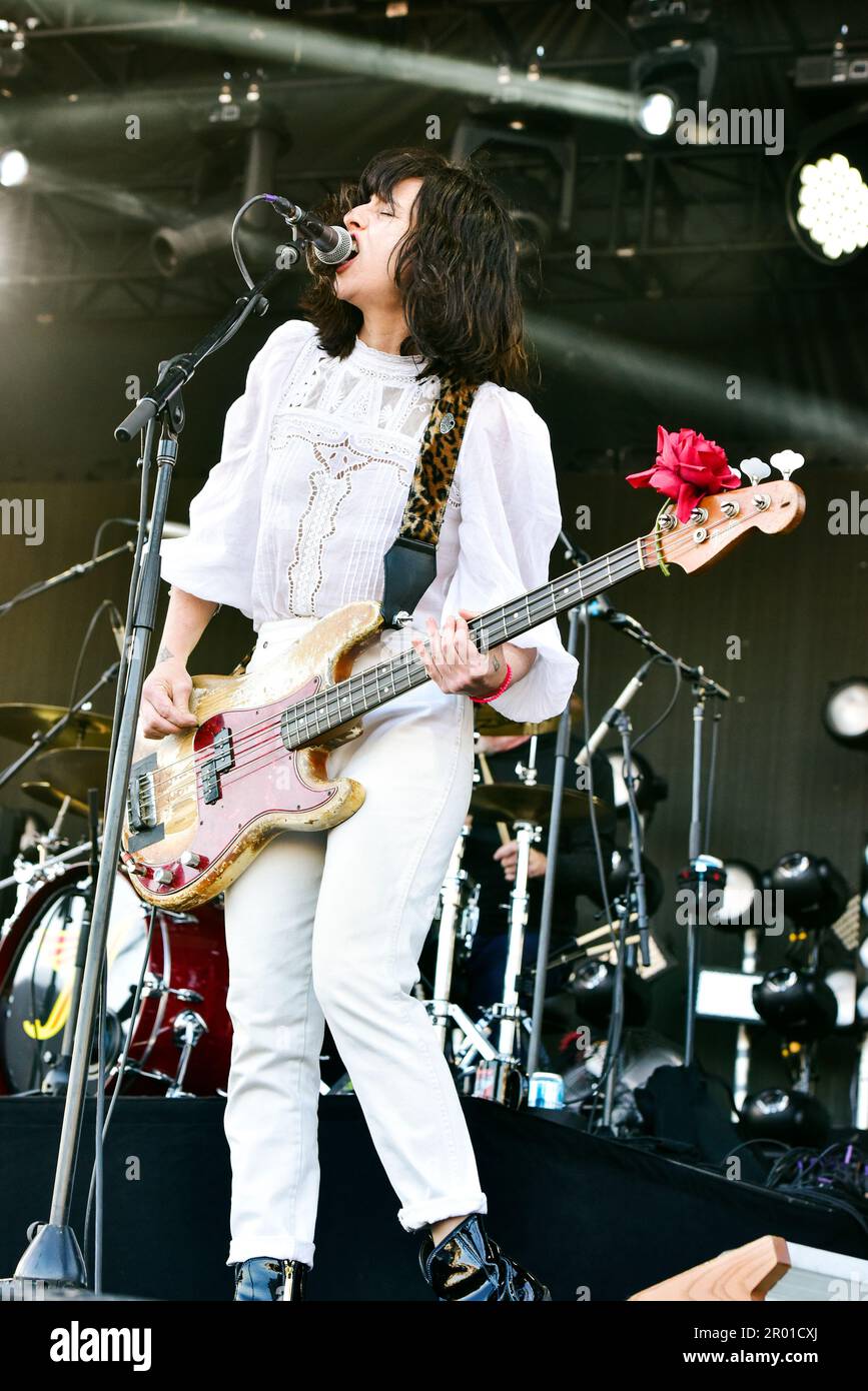 Redondo Beach California May 5 2023 Paz Lenchantin Of The Pixies