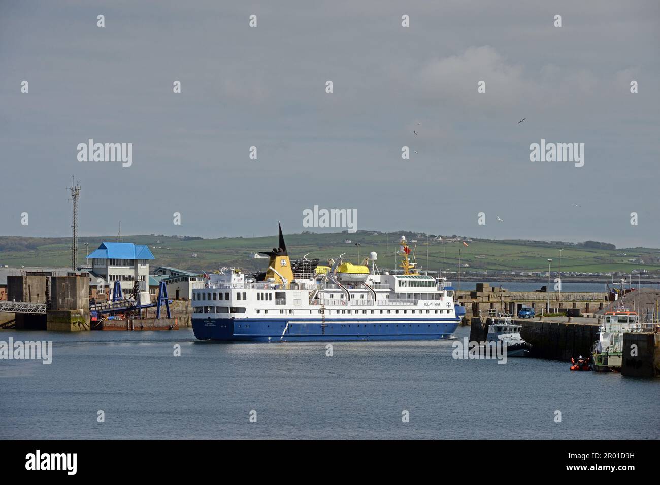 NOBLE CALEDONIA's small expedition cruise ship MS OCEAN NOVA departing ...