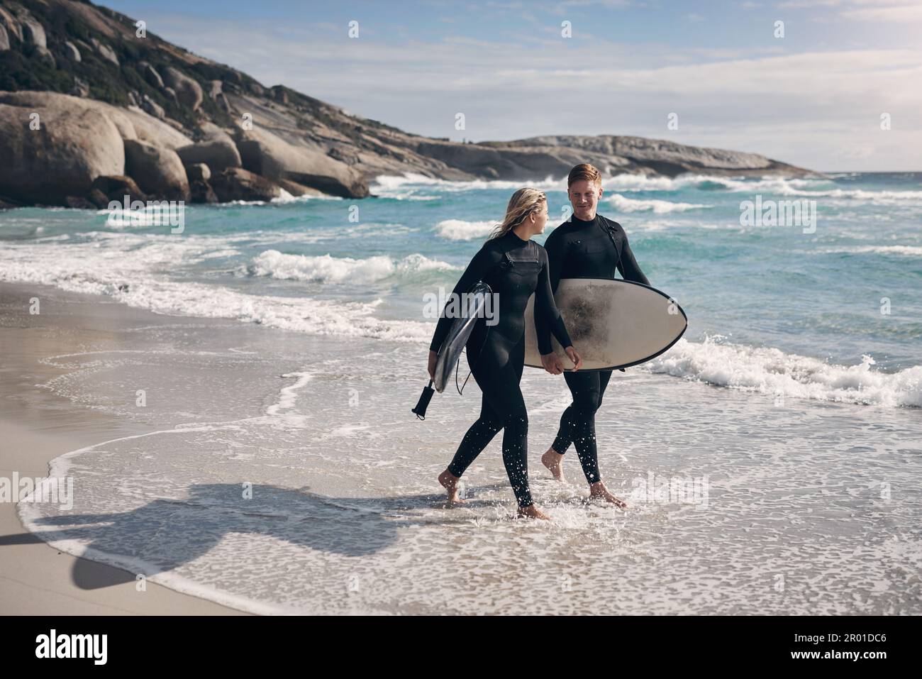 Youre my favourite person to catch waves with. a young couple out ...