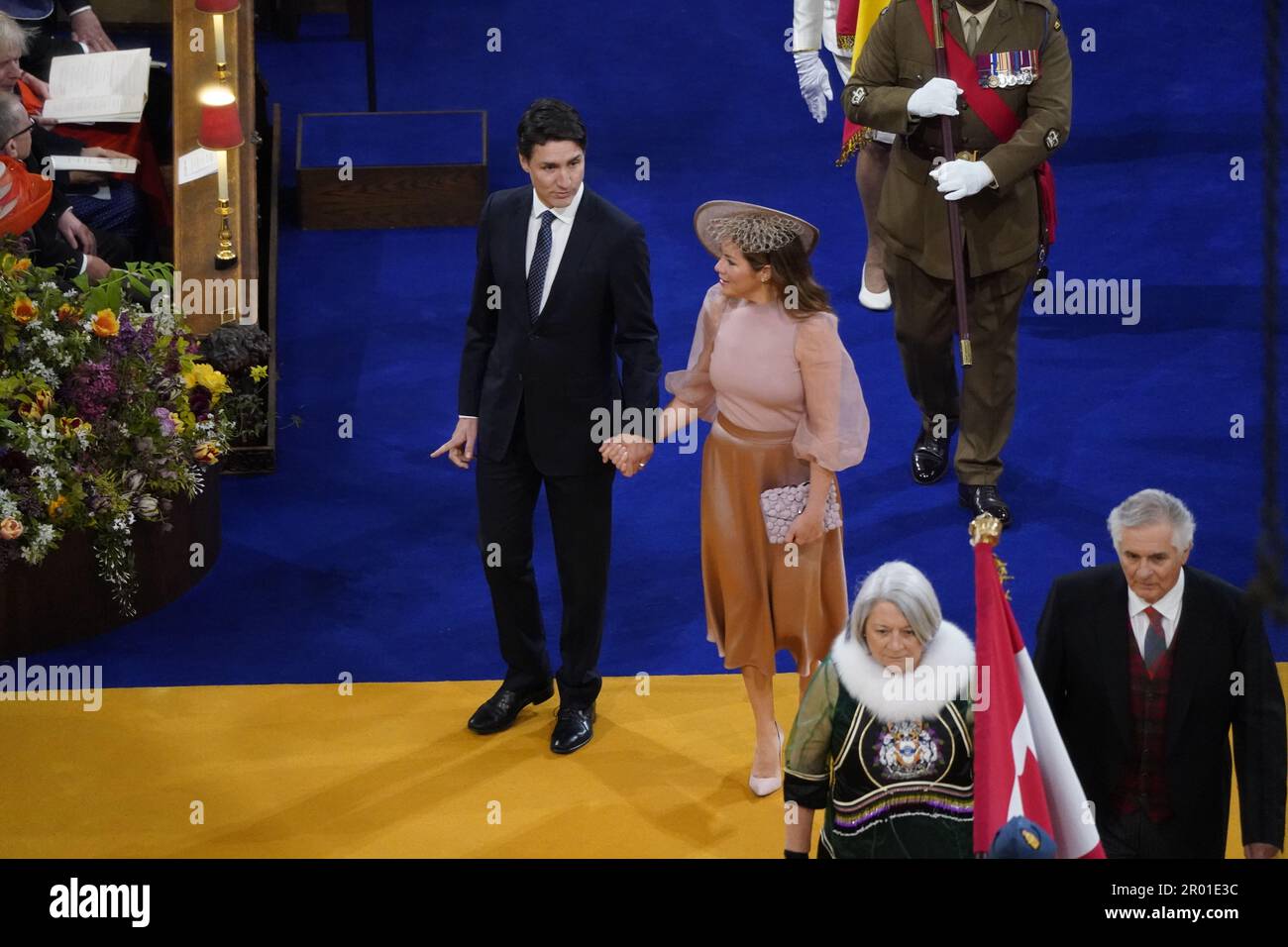 Canadian Prime minister Justin Trudeau and wife Sophie at the ...